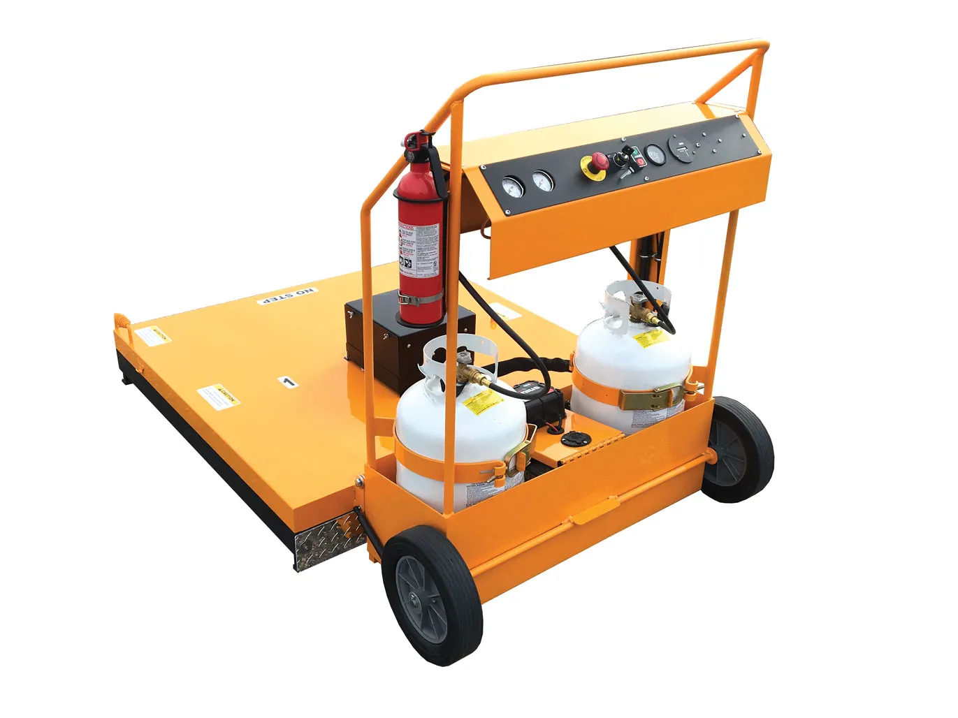 Industrial Machine - LB 2-16: PORTABLE INFRARED ASPHALT HEATER