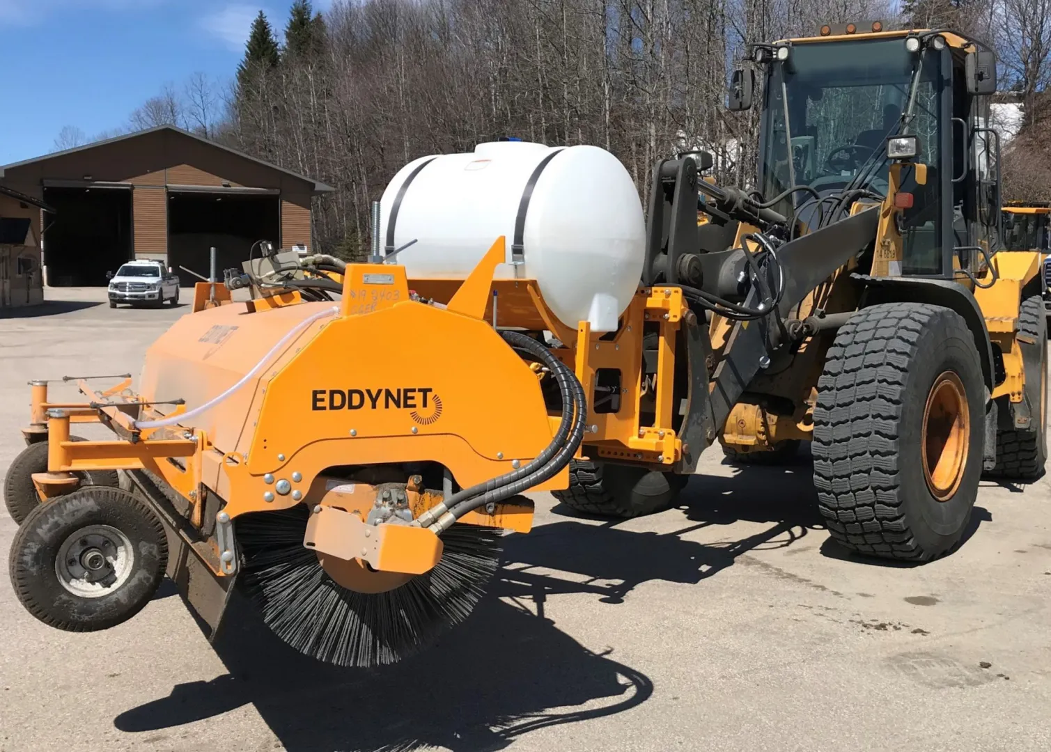 Hydraulic Angle Sweeper - Industrial Machine